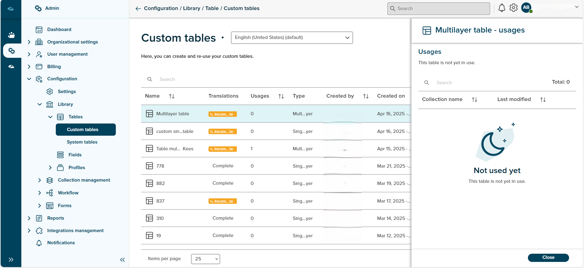 Manage Custom Table | Decos Wiki