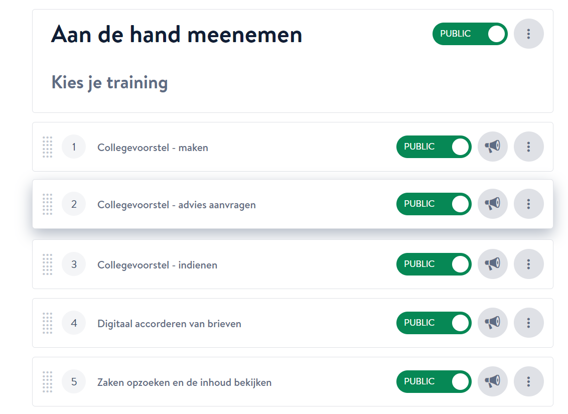 eLearning | Decos Knowledge base